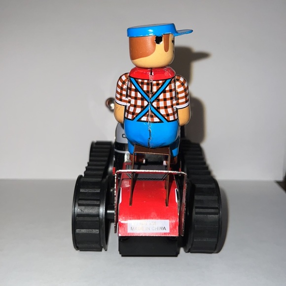 Toys | Tractor Tin Toy Ms356 Retro With Box | Poshmark